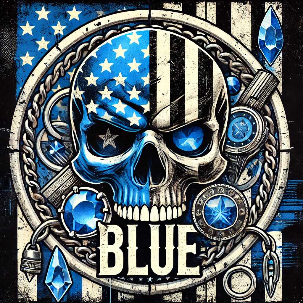 Blue – SkullJewellery