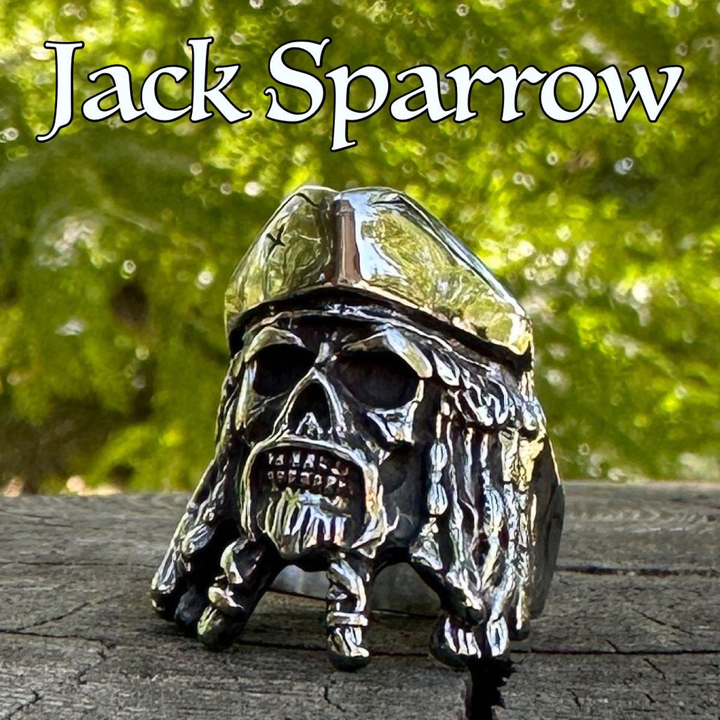 'Jack Sparrow' Ring (#444) – SkullJewellery